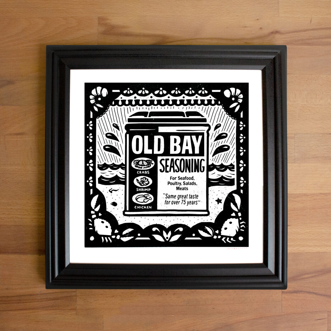 Old Bay Seasoning Print – Indestructible Food